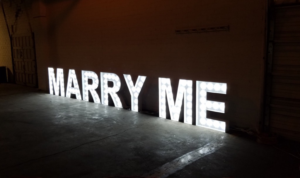 Marquee Letter: 3 Foot - Rent Letters